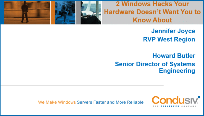 Resources - Condusiv - The Diskeeper Company