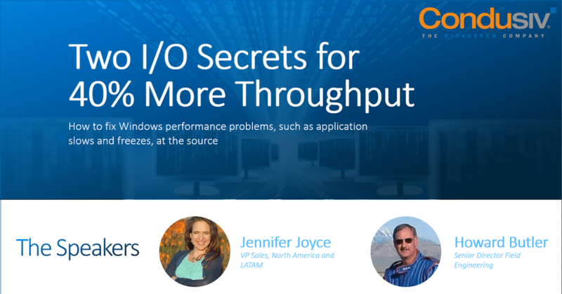 Resources - Condusiv Technologies